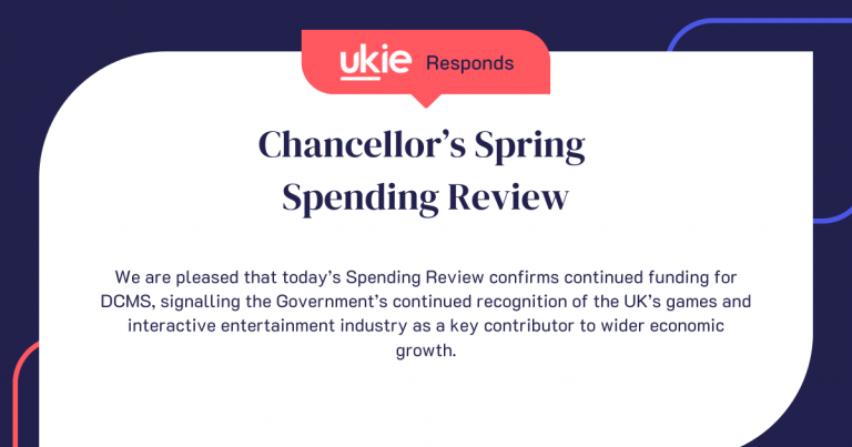 Ukie's responds to the Chancellor's Spring Spending Review - Ukie